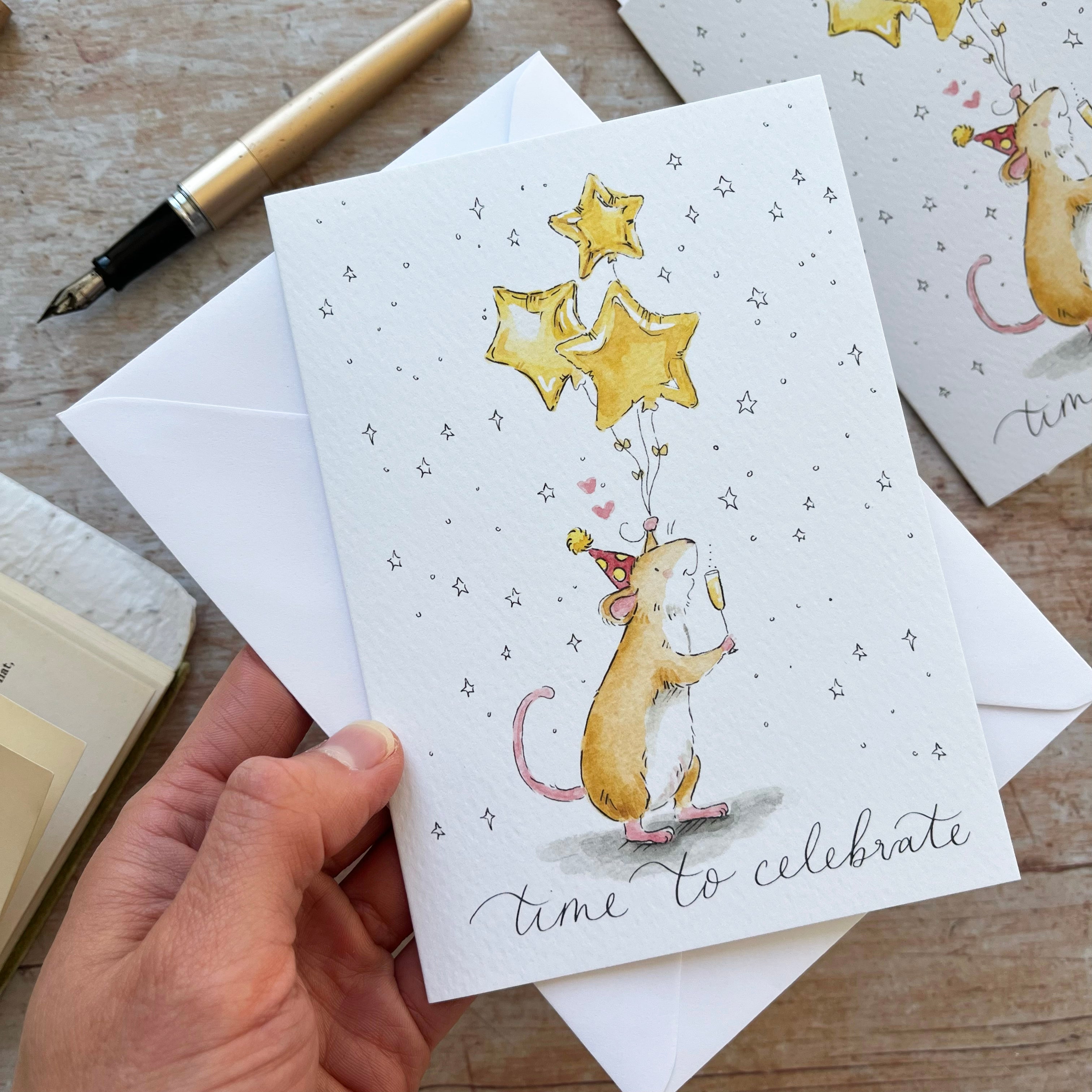 Easter Bunny & Egg Card – Ellie Hooi Illustration