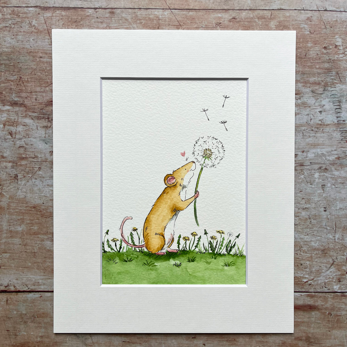 Make a Wish - 'Molly the Mouse' Original Artwork – Ellie Hooi Illustration
