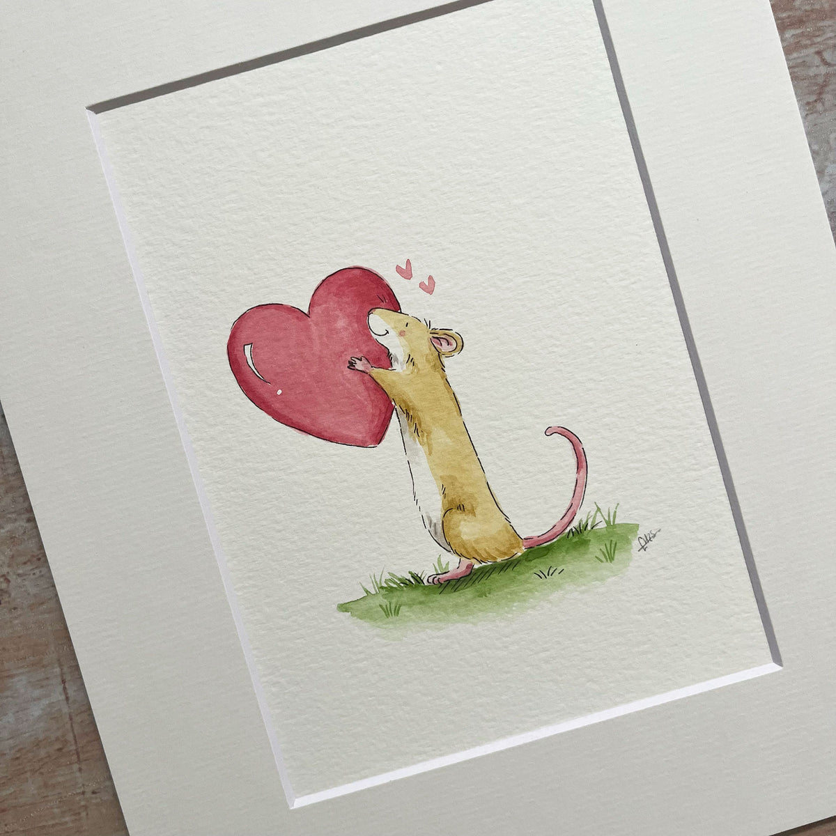 'Mabel' the Mouse - Original artwork – Ellie Hooi Illustration