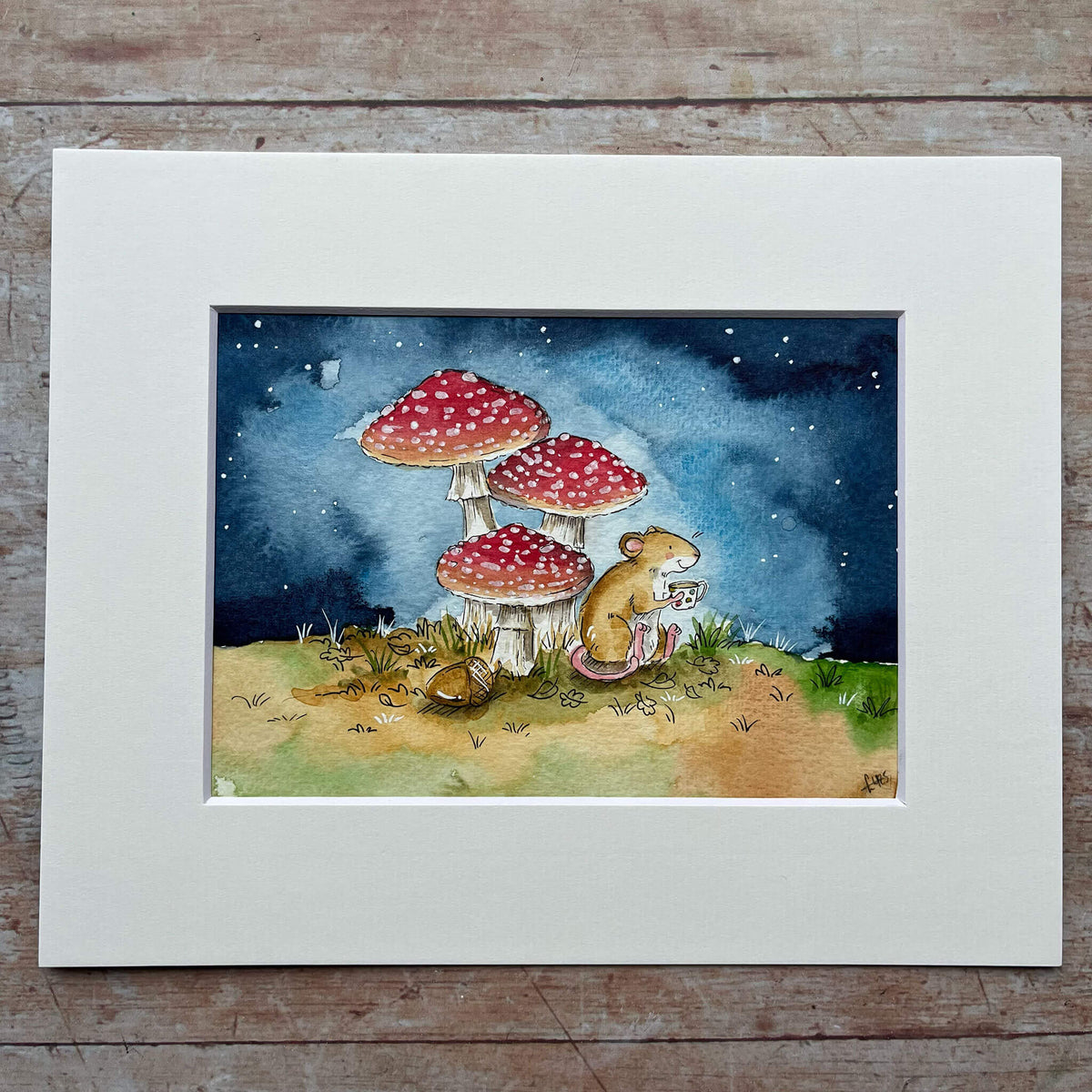 'Mirain' the mouse Original Artwork – Ellie Hooi Illustration